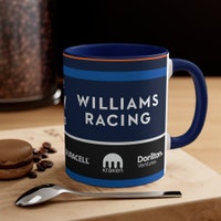 F1 Team Ceramic Mug - Mclaren | Ferrari | Williams | Mercedes | Redbull ...