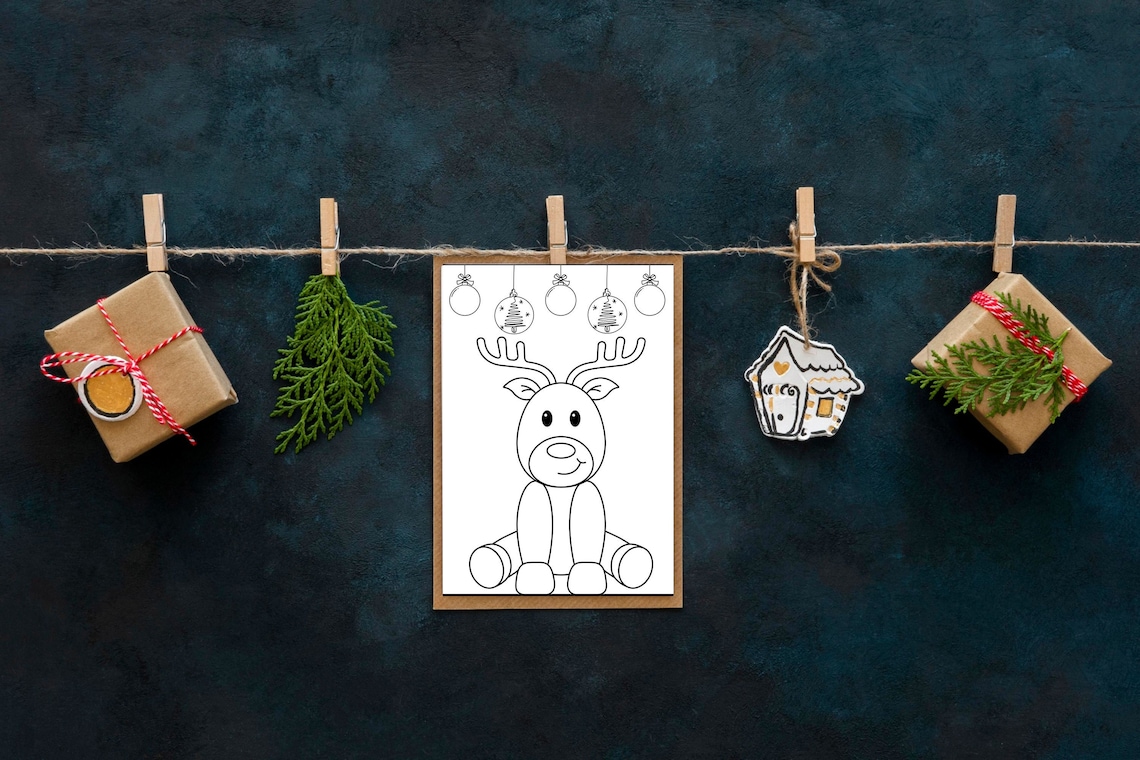 Advent Calendar for Children to Print Out - 24 Coloring Cards | PDF ...