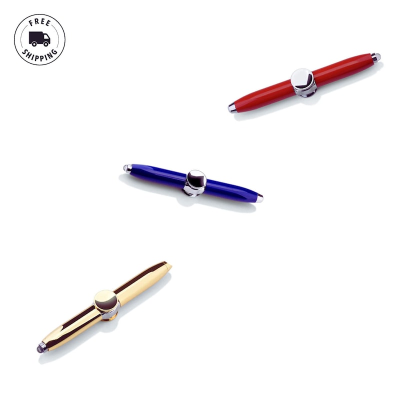 Fidget Anxiety Spinning Pen, Penspinning Autism ADHD Toys, Antistress ...