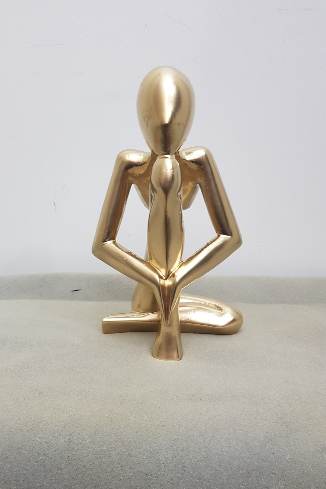 Yoga Sculpture Yoga Lady Yoga Girl Yoga Pose Wire Sculpture Meditation ...
