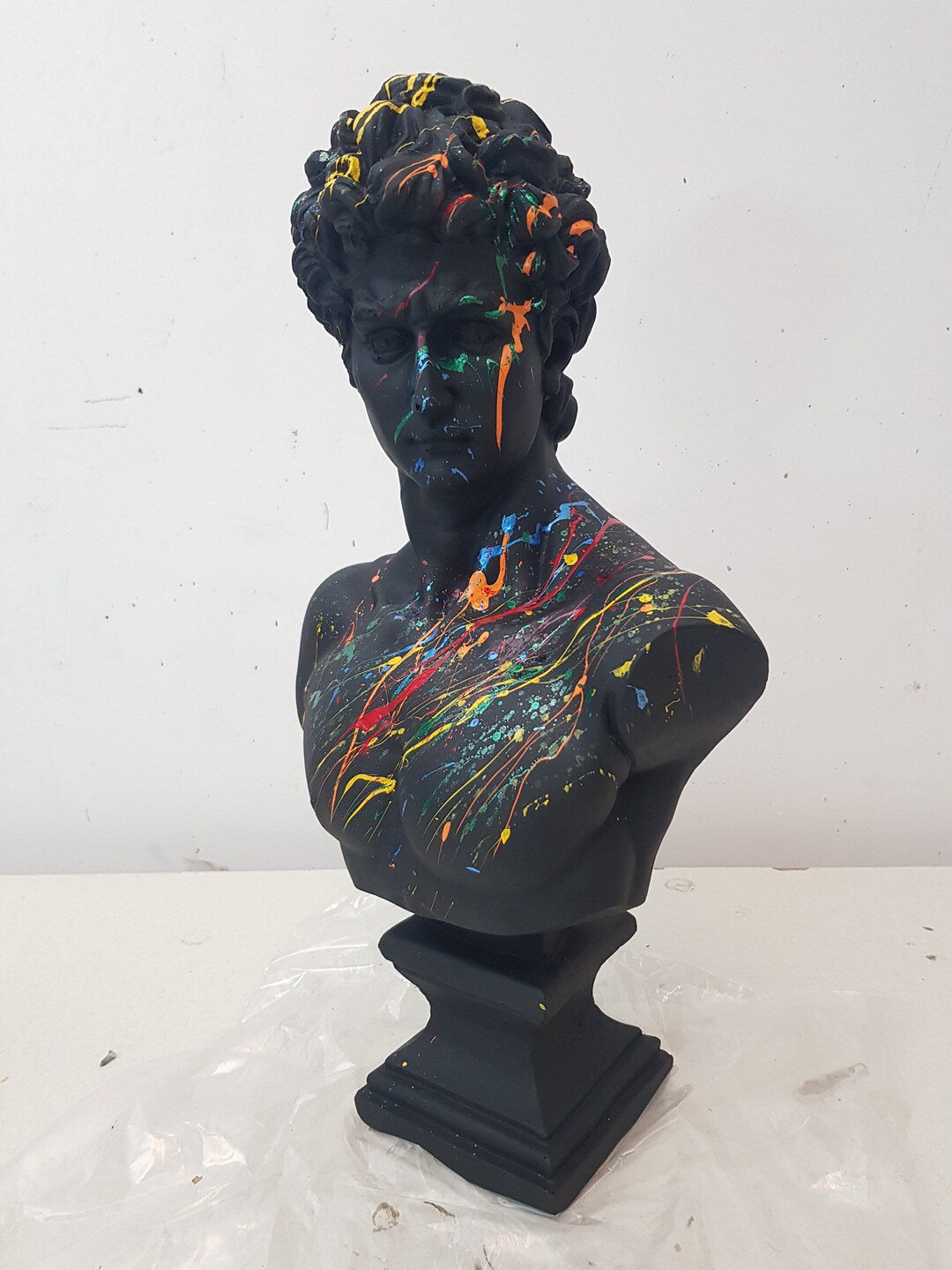 22 Inches Huge David Sculpture Statue, David Bust Statue, Bust, Large ...