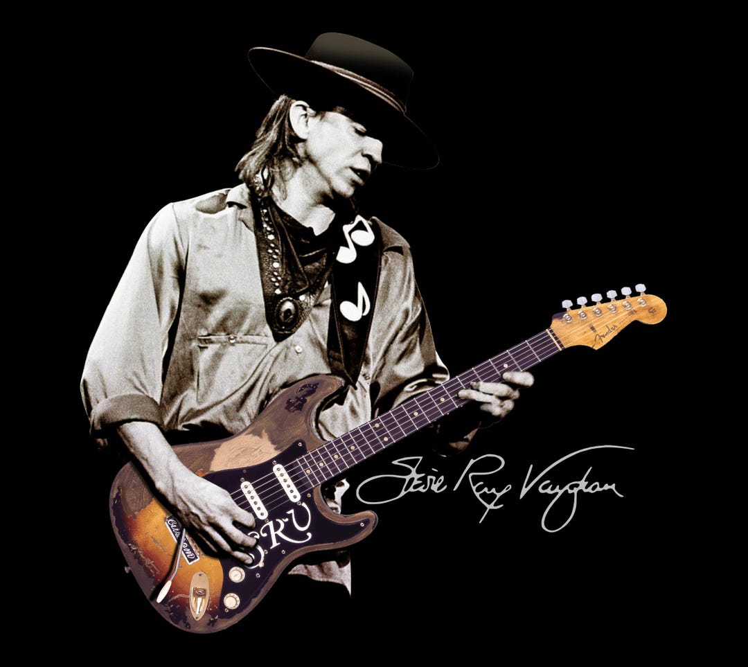 Stevie Ray Vaughan Tshirt Best SRV Shirt Vintage SRV Tshirt Gift for ...