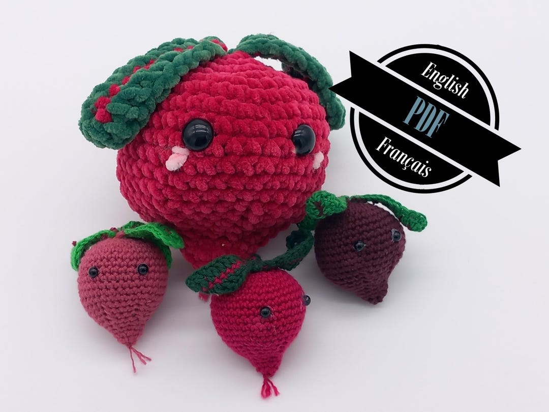 Amigurumi Beetroot: Crochet Pattern - Etsy