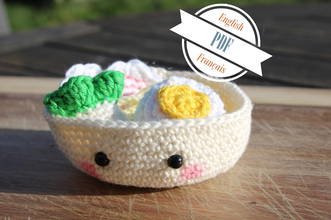 Amigurumi Ramen: Crochet Pattern - Etsy