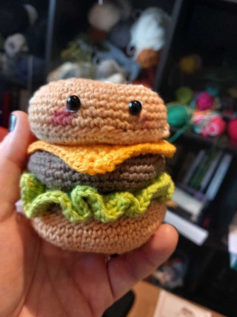 Amigurumi Burger: Crochet Pattern - Etsy