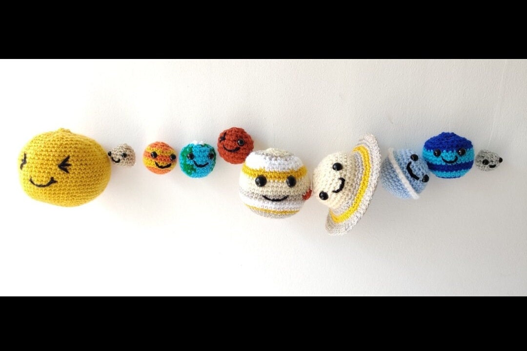 Solar System Mobile Crochet Pattern - Etsy
