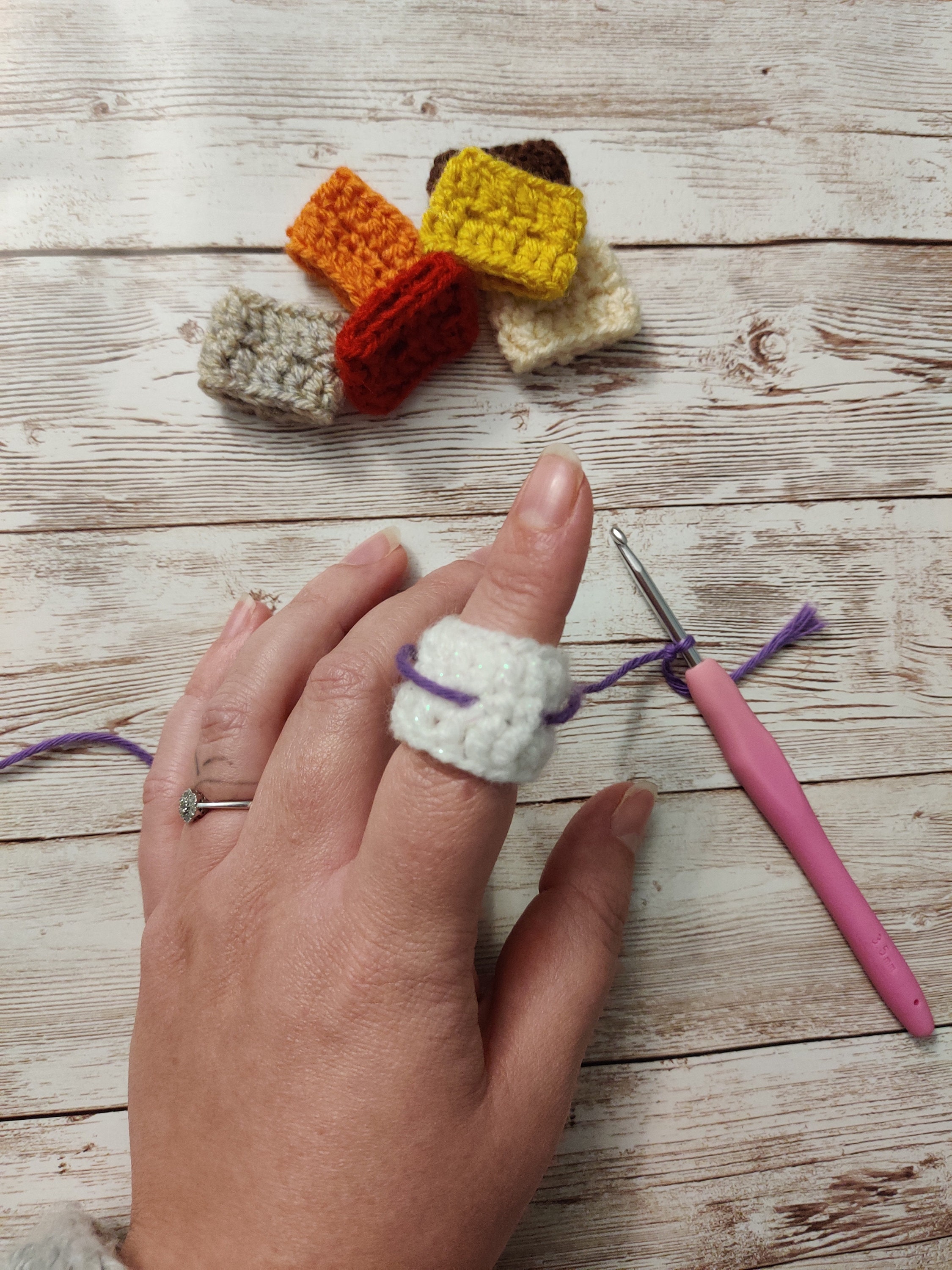 Crochet Tension Ring Pattern - Etsy