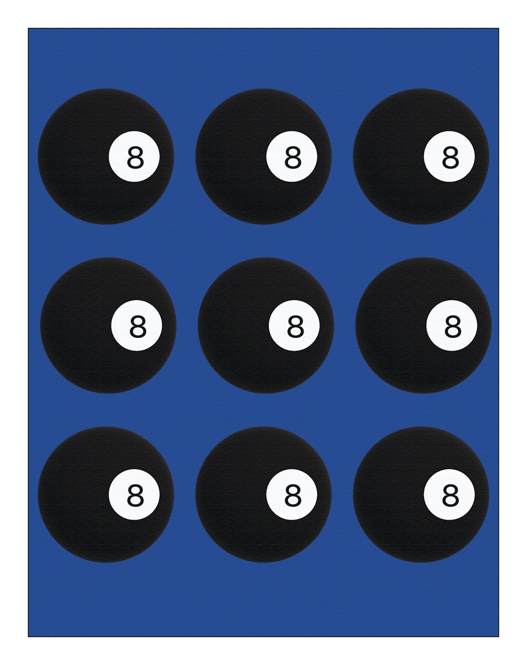 Billiards 8 Ball Print - Etsy