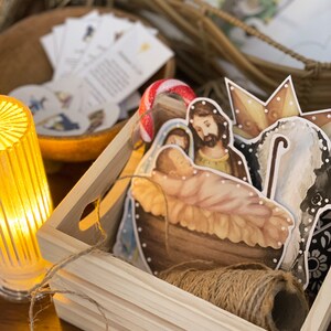 Nativity Christmas Morning Basket | Printable Activities for Kids ...