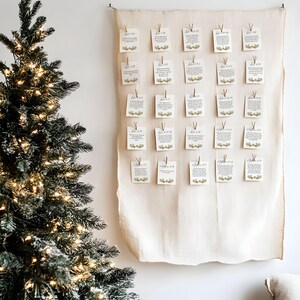 Christmas Nativity Advent Calendar With Scripture | Printable Advent ...