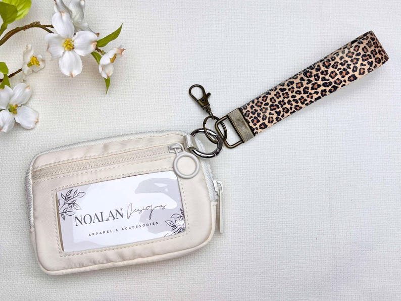 Keychain Wallet With Wristlet – Cardholder & ID Holder With Wristlet ...