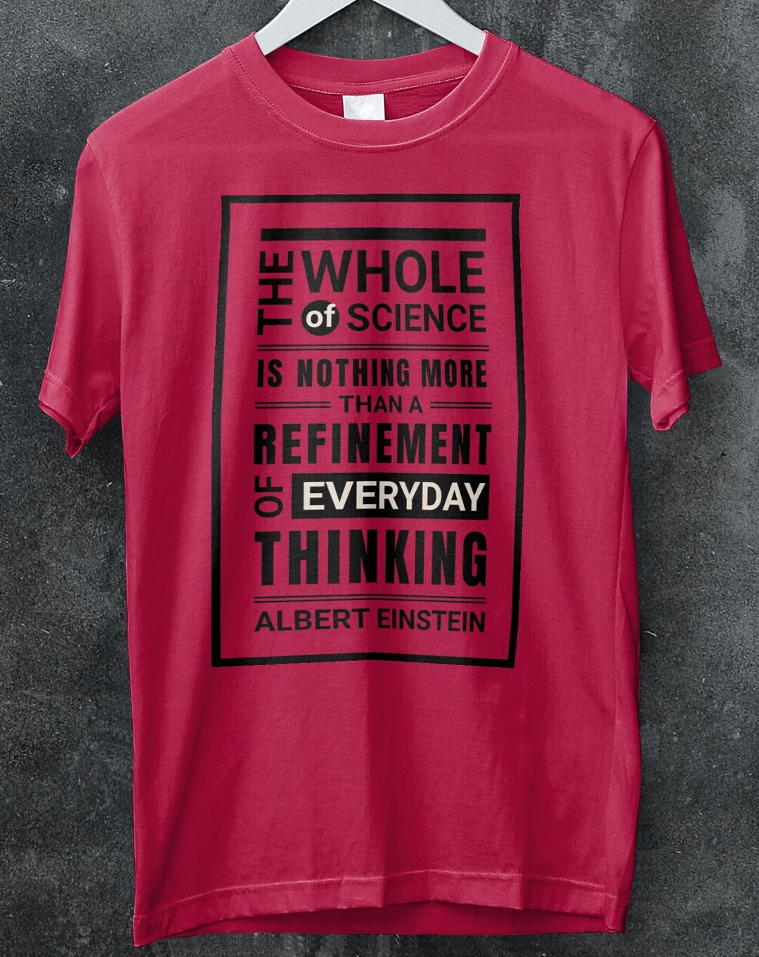 Physics Tshirt Science Geek T Shirt Einstein Quote Tee - Etsy