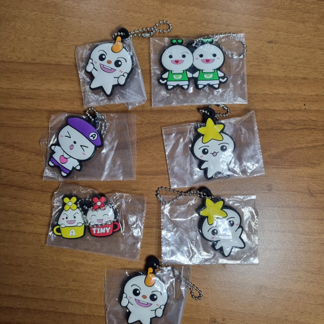 ATEEZ official Teezmon Kwychains - Etsy