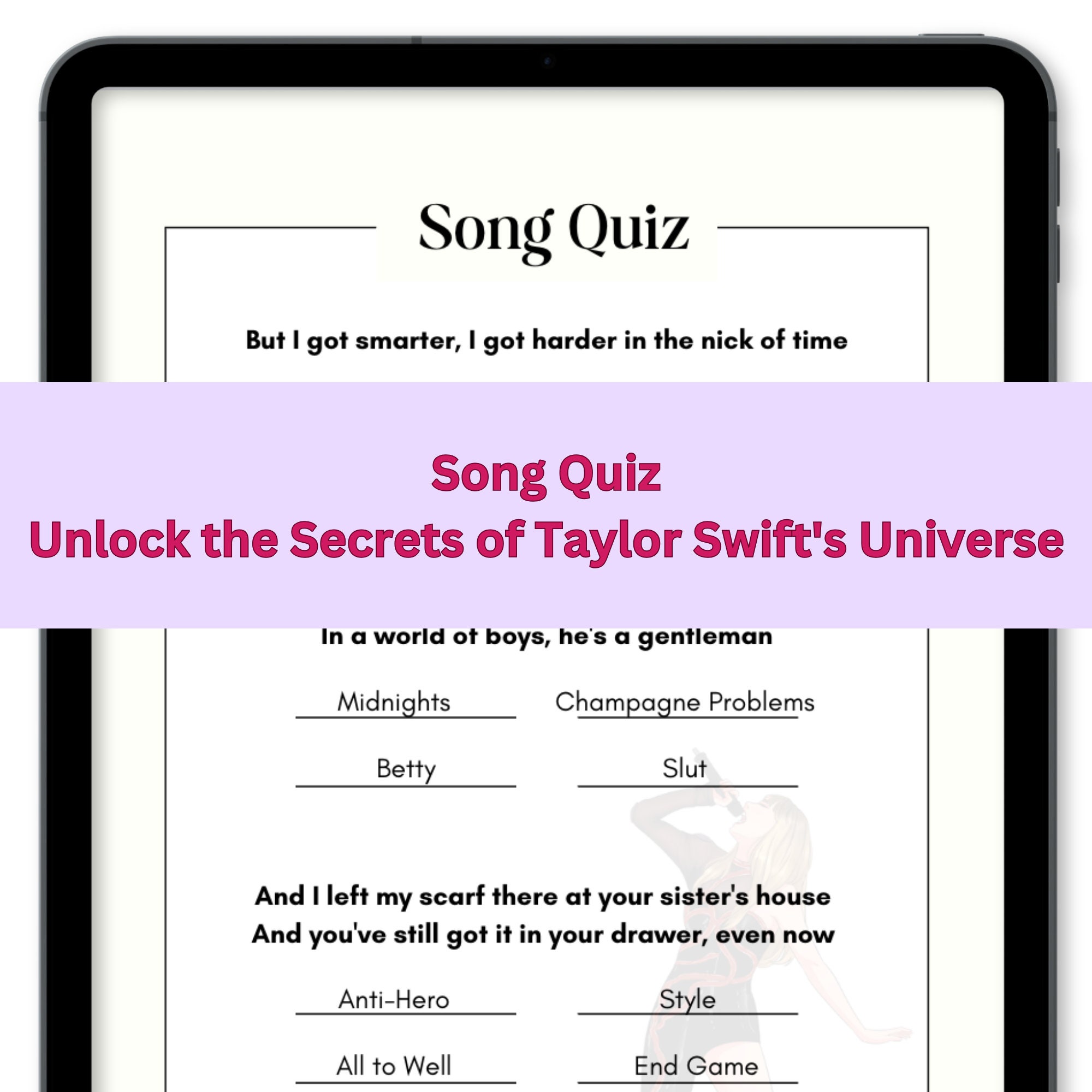 Taylor Swift Game Bundle: Unleash Your Inner Swiftie With 16 Fun and Challenging Games! - Etsy