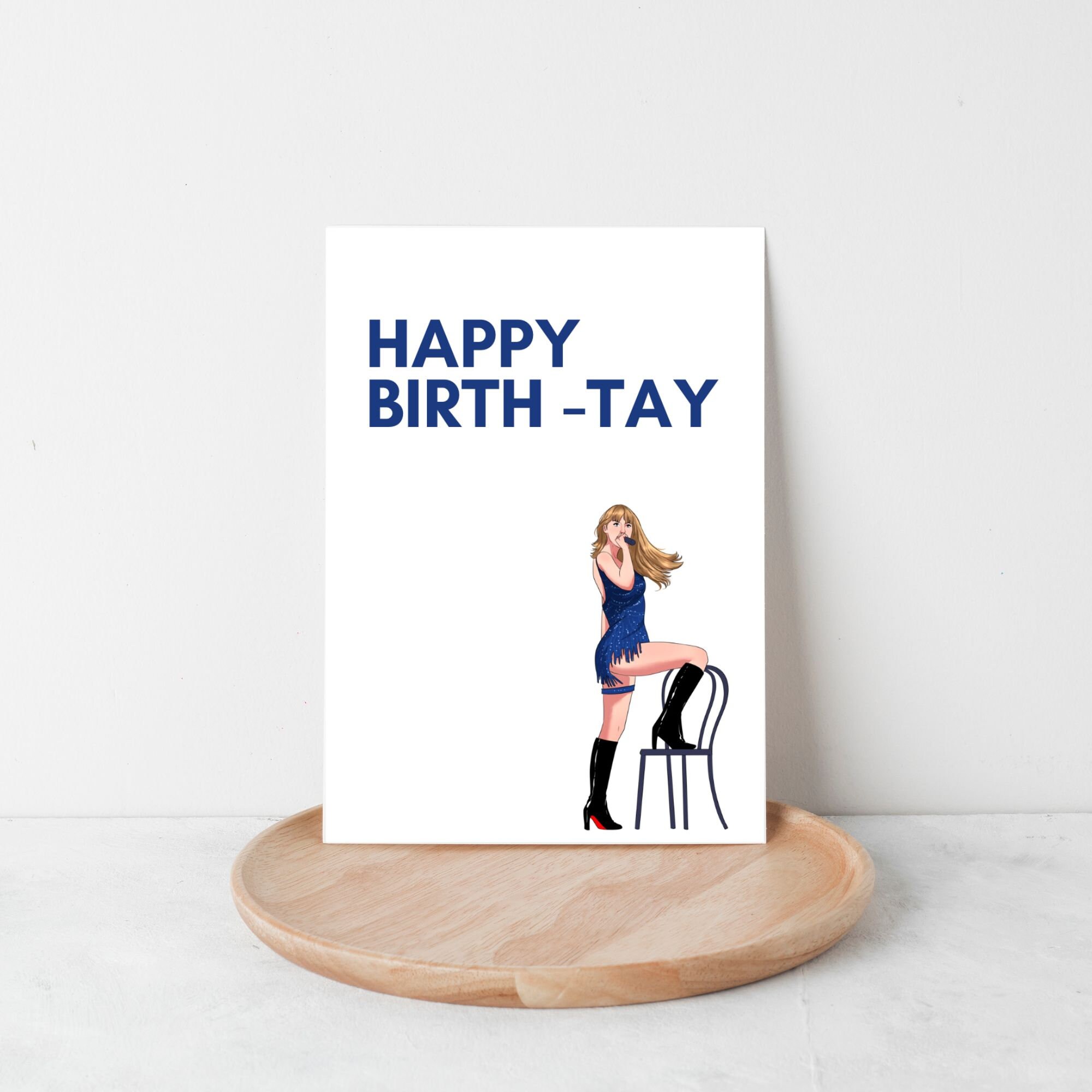 Personalized Taylor Swift Inspired Card Include Your Own Text - Etsy