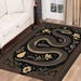 Snake Rug, Animal Rug, Snake Themed Rug, Snake Pattern Rug, Minimalist ...