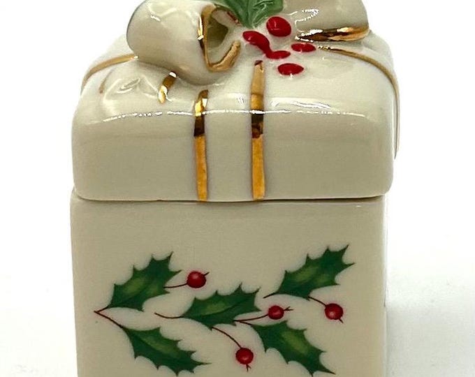 Lenox Mini Holly Box - Etsy