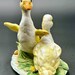 Vintage 1982 HOMCO Masterpiece Porcelain Two Ducklings - Etsy