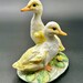 Vintage 1982 HOMCO Masterpiece Porcelain Two Ducklings - Etsy