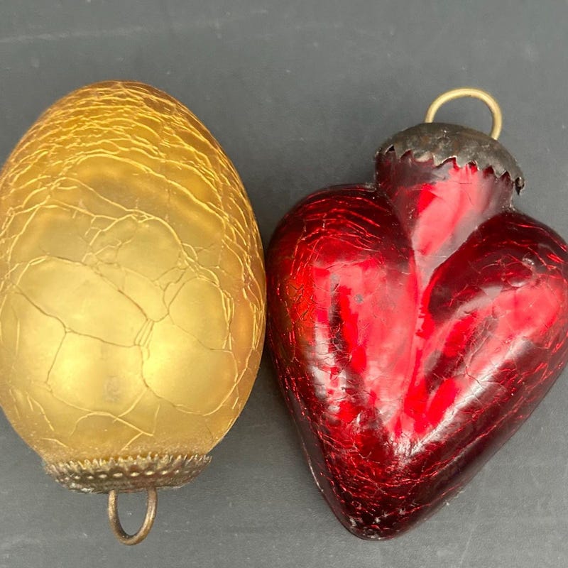 Gold Kugel Style Ornament - Etsy