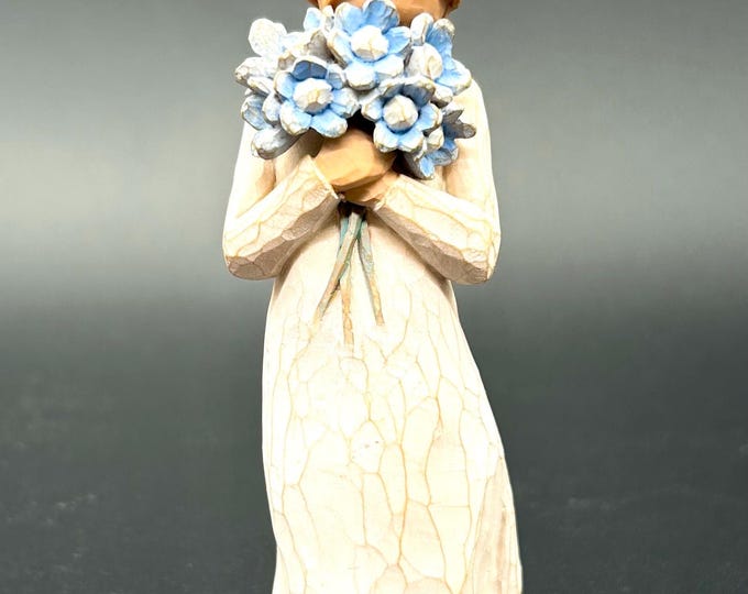 Willow Tree Figurine Forget-me-not by Susan Lordi 5" - Etsy