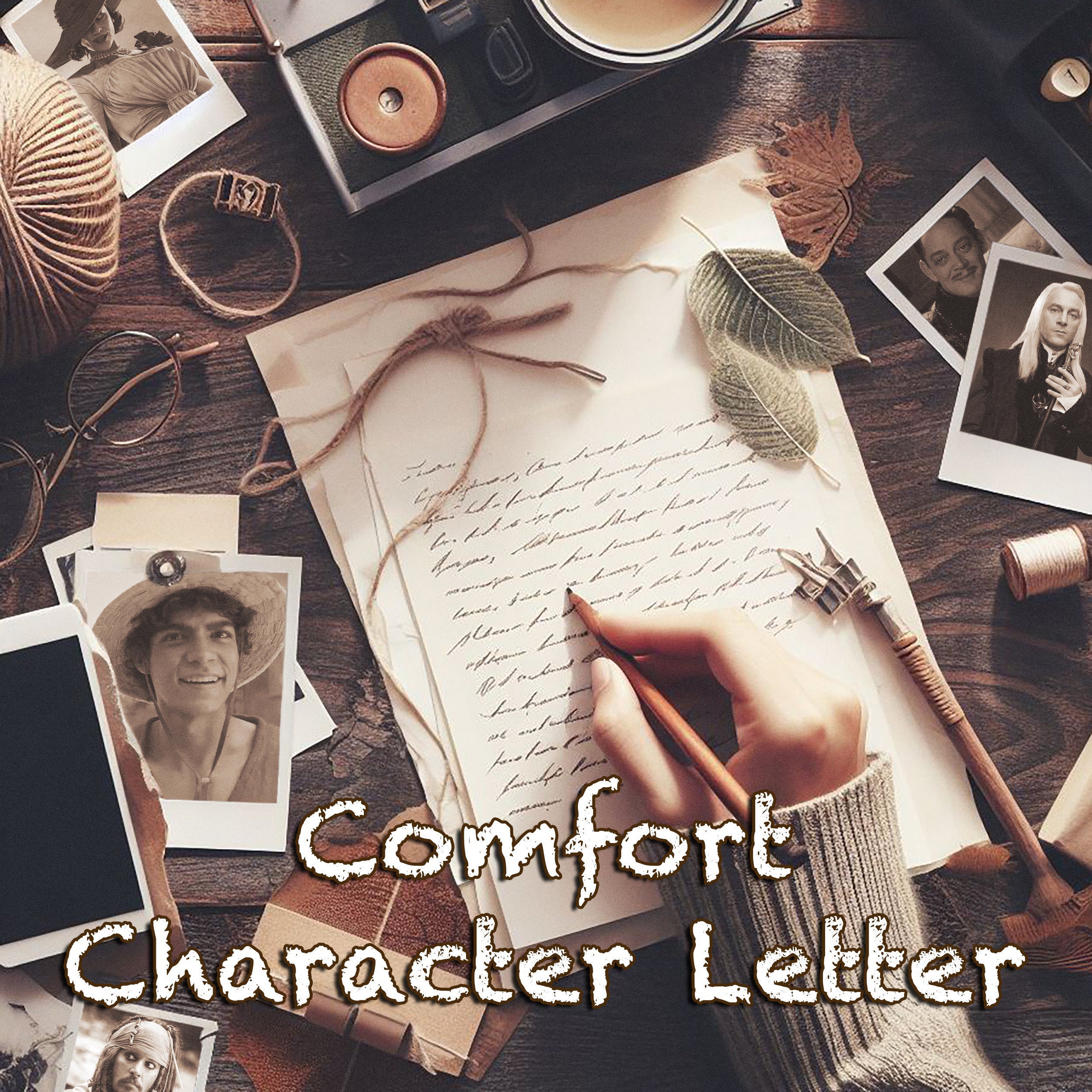 Handwritten Letter From Your Comfort Character of Choice, Birthday Gift ...