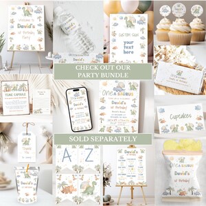 Spanish Dino Theme Time Capsule, Time Capsule & Matching Note Card ...