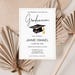 Editable Spanish Graduation Party Invitation, Graduation Announcement ...