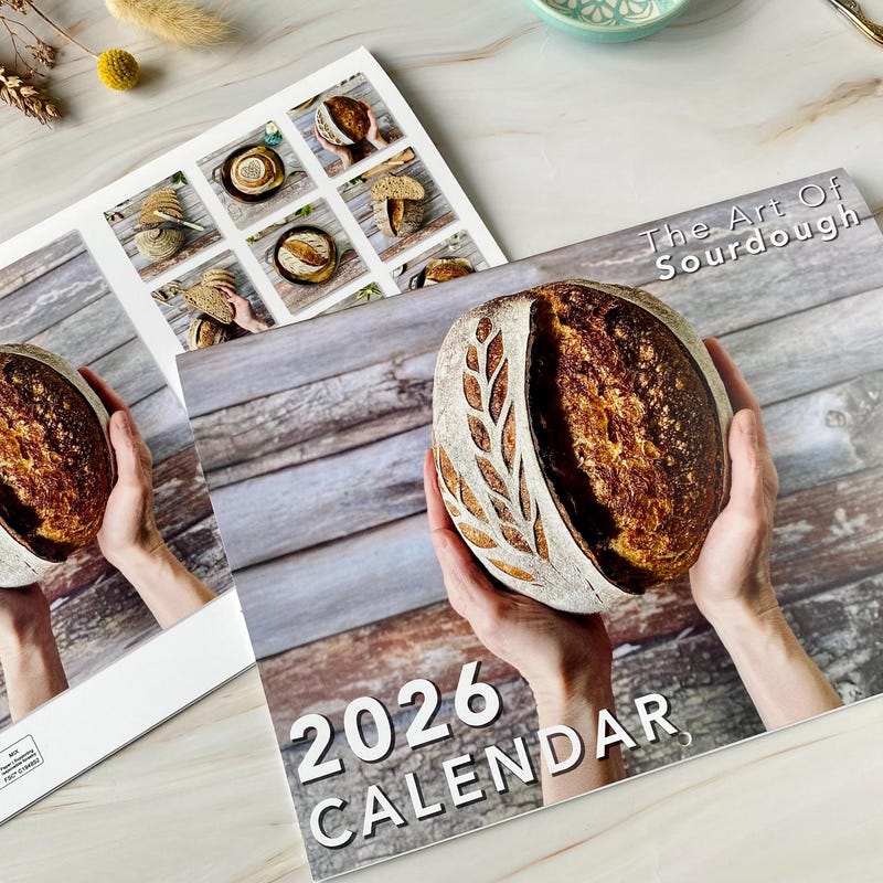 Bread Calendar 2026 - Etsy UK