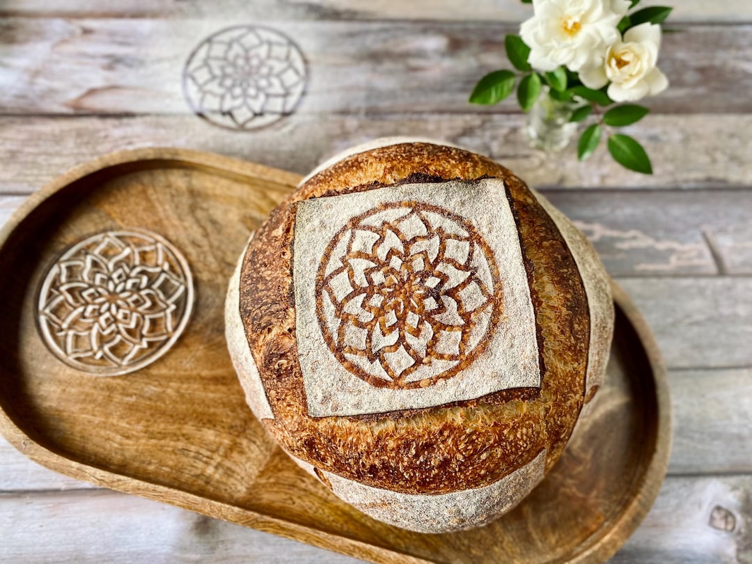 Bread Stencils (round - Set A) | Bread Art | Sourdough Baking Tools - Etsy