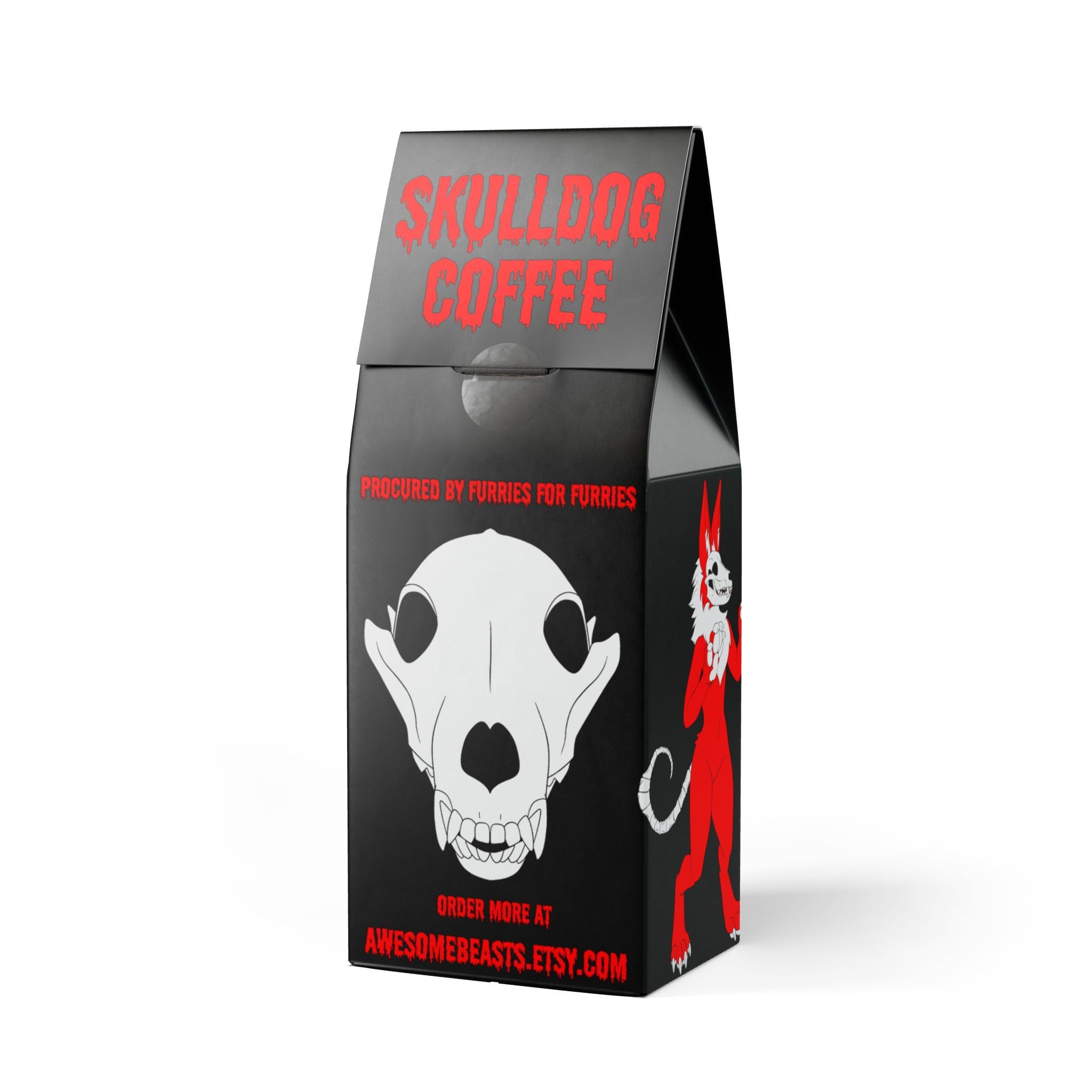Skulldog Coffee Procured by Furries for Furries. Fursona Fan Art and ...