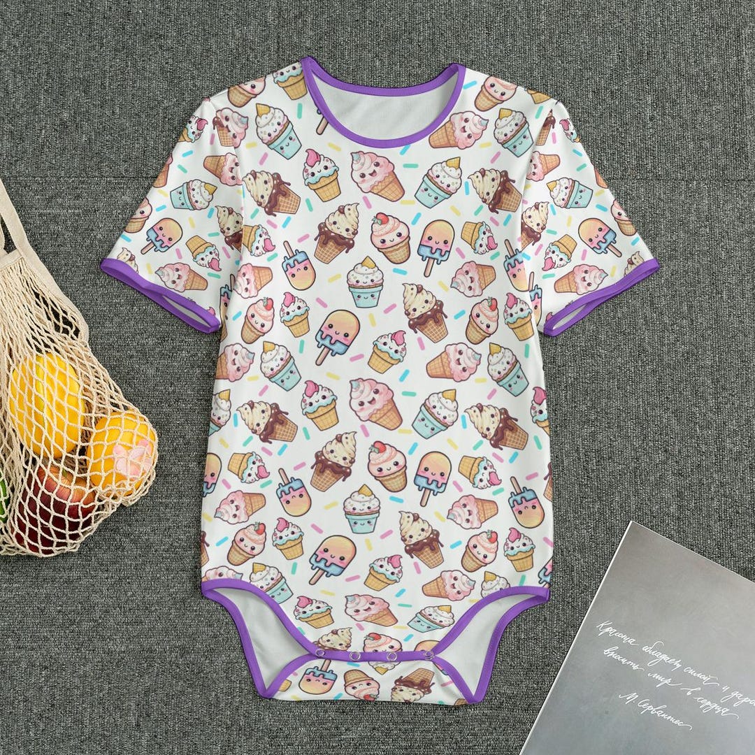 ABDL Clothing Agere Clothes ABDL Body Age Regression Onesie, Little ...