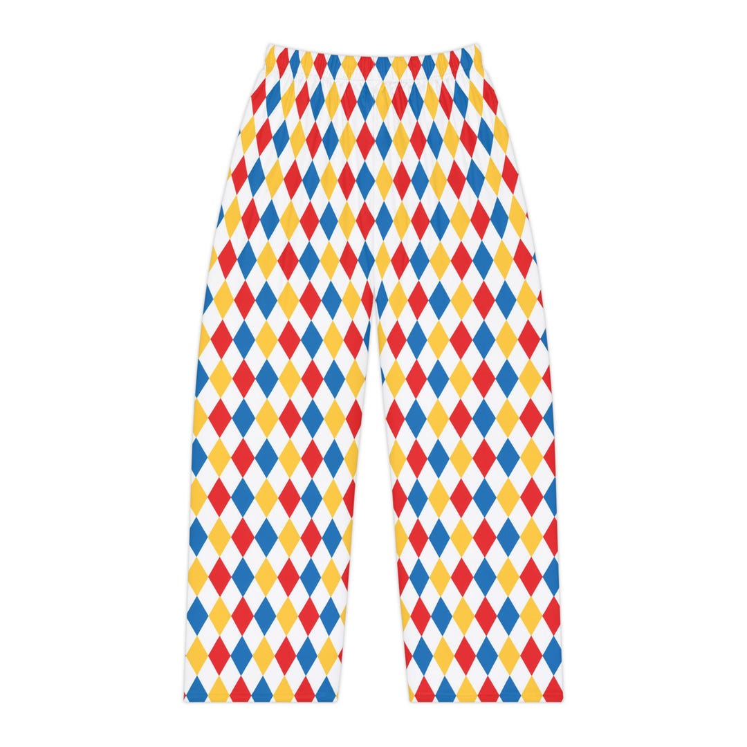 Clowncore Pants, Playful Circus Clown Pants, Unisex Kidcore Lounge ...