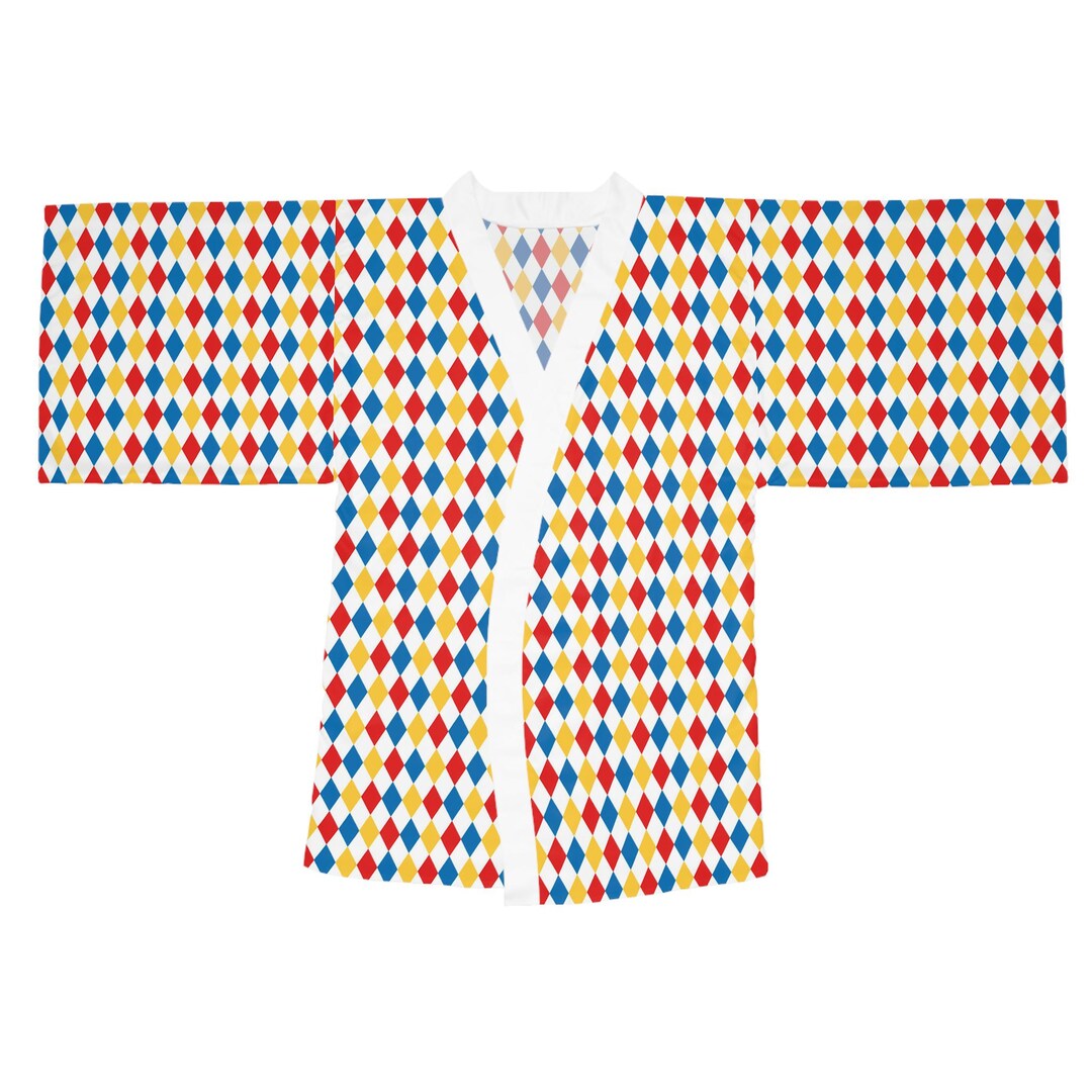 Clowncore Kimono Robe, Kidcore Cloak, Unisex Costume, Halloween ...