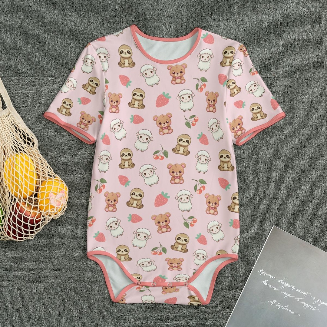 ABDL Clothing Agere Clothes ABDL Body Age Regression Onesie, Little ...