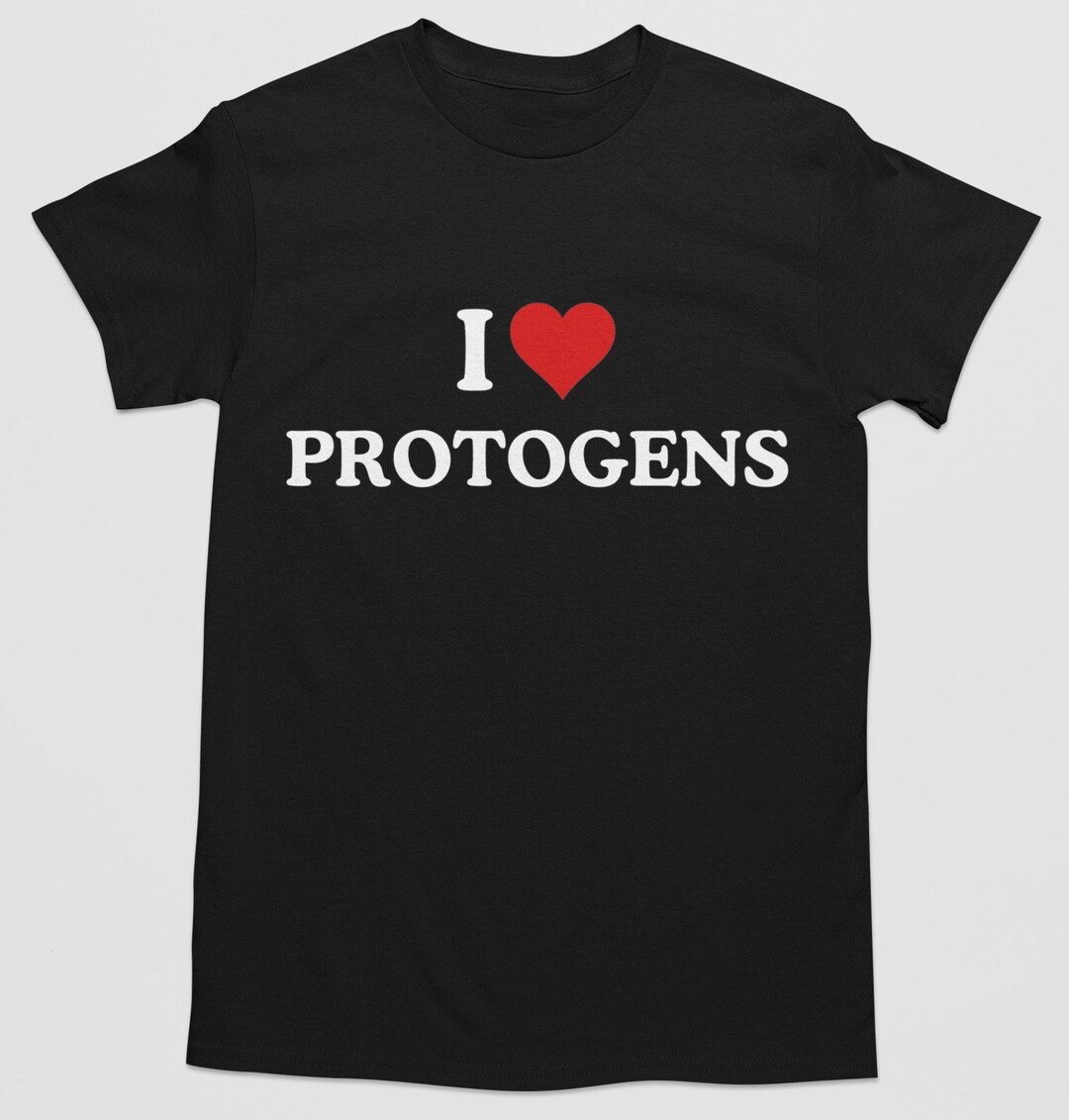 I Love Protogen Shirt Fursuit Furry Fandom Gifts for Furries Fursona ...
