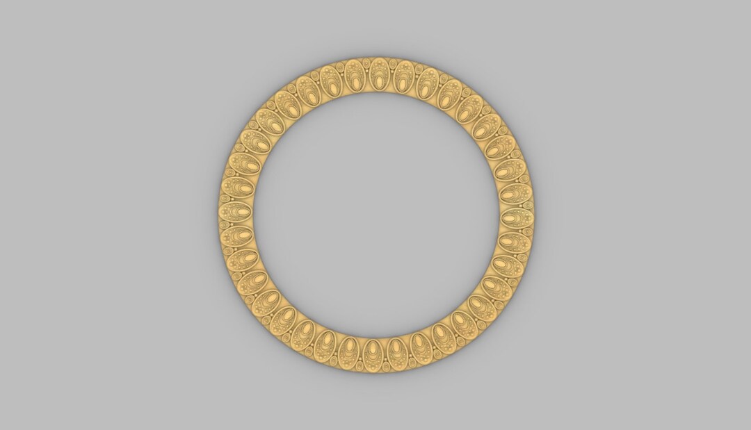 Carved Mirror Frame 3d STL Model for CNC Machine, 3d Designs, CNC Files ...