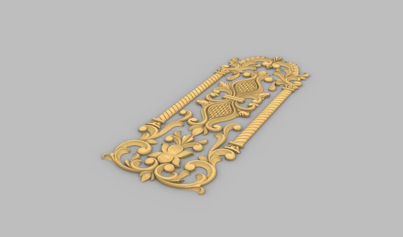 Buy Carved Door Panel 3d STL Model for CNC Machine, 3d Designs, CNC ...