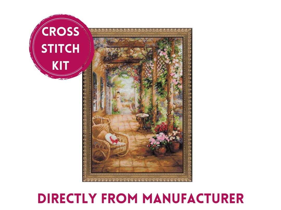 RIOLIS PREMIUM Counted Cross Stitch Kit 100/043 A Secret Romance ...
