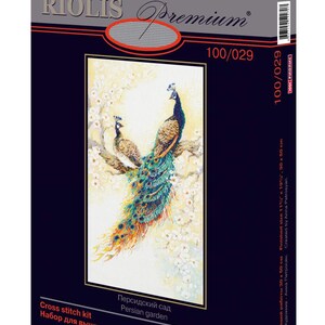 RIOLIS PREMIUM Counted Cross Stitch Kit 100/029 Persian Garden ...