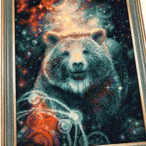 RIOLIS Cross Stitch Kit 1921 the Great Bear, Huge Happy Magical ...