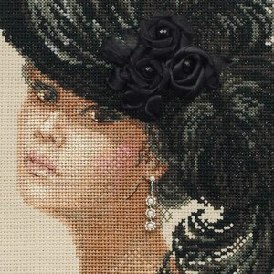 RIOLIS PREMIUM Counted Cross Stitch Kit 100/027 Velvet Evening ...