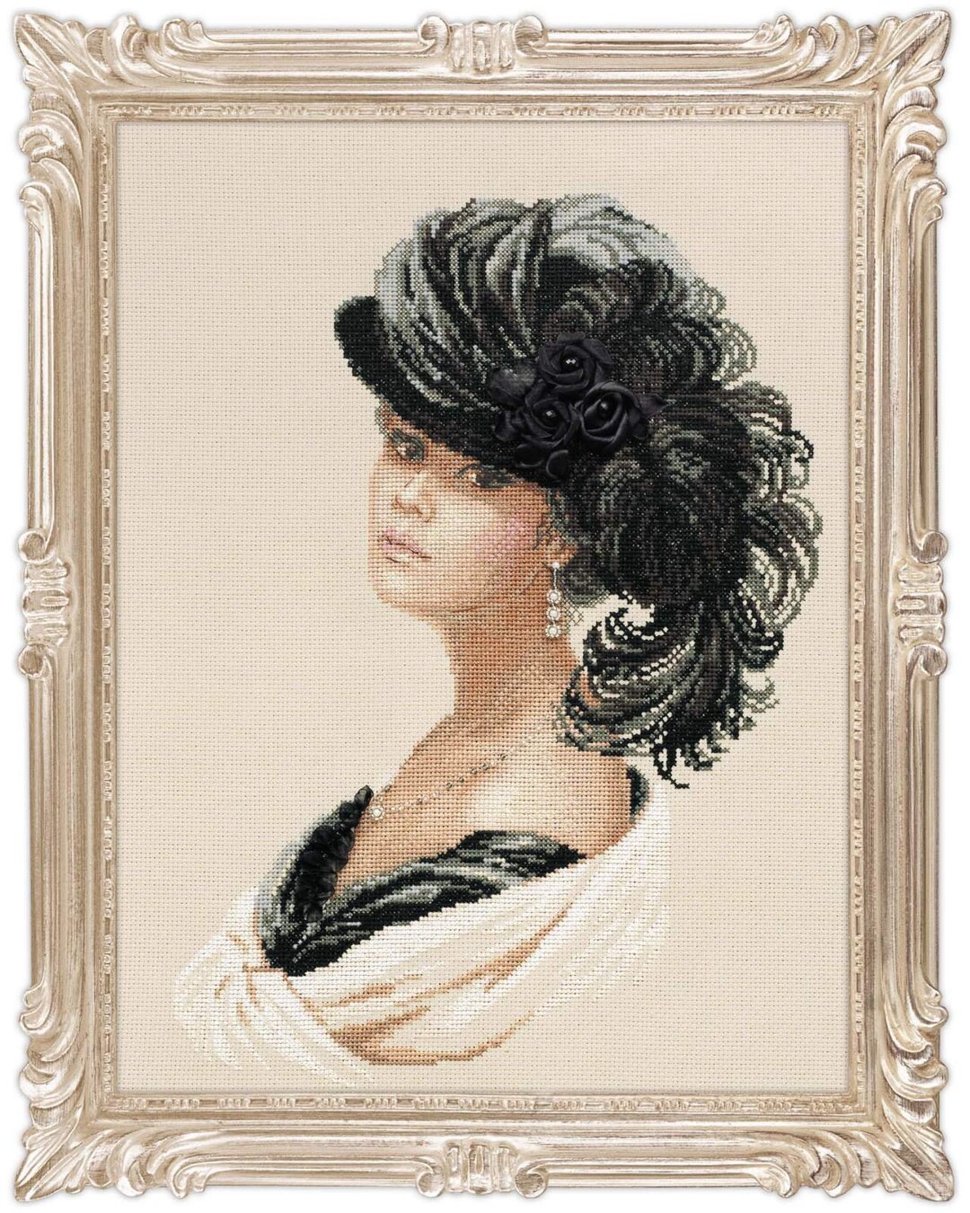RIOLIS PREMIUM Counted Cross Stitch Kit 100/027 Velvet Evening ...