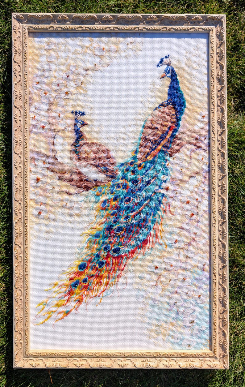 RIOLIS PREMIUM Counted Cross Stitch Kit 100/029 Persian Garden ...
