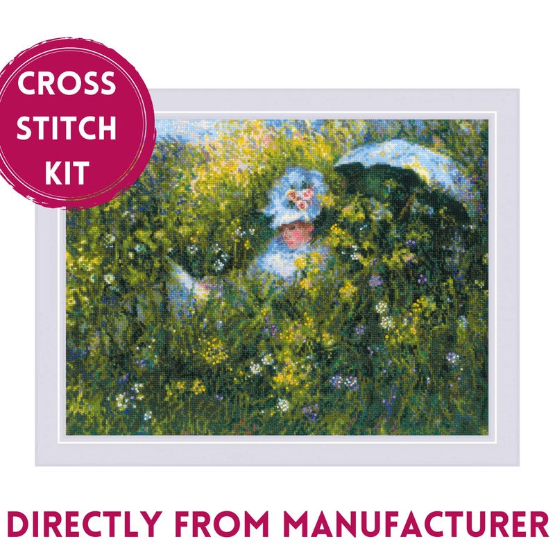 Monet Cross Stitch - Etsy