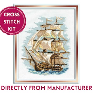 RIOLIS Counted Cross Stitch Kit 479 Ship, Embroidery Kit With a Huge ...