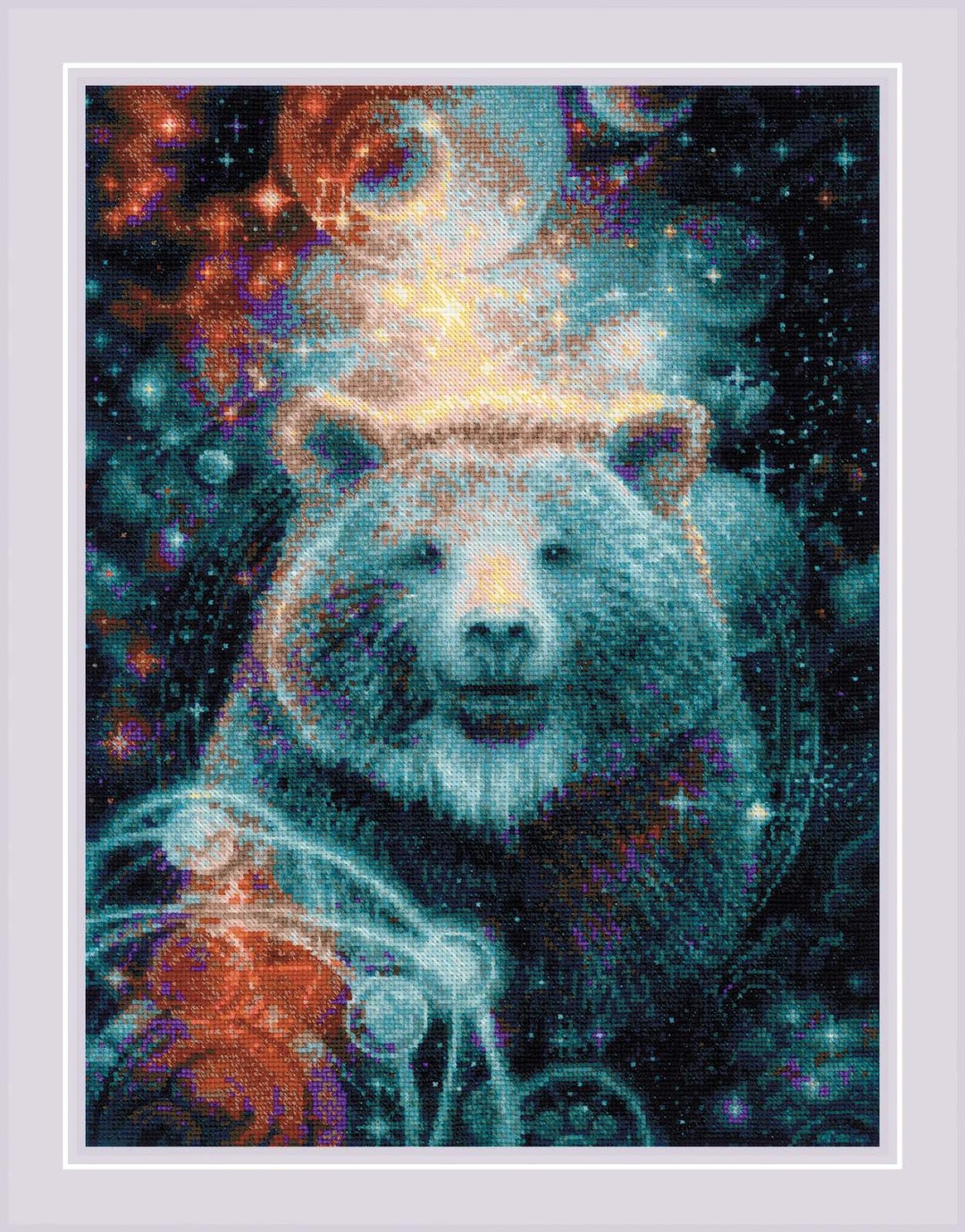 RIOLIS Cross Stitch Kit 1921 the Great Bear, Huge Happy Magical ...