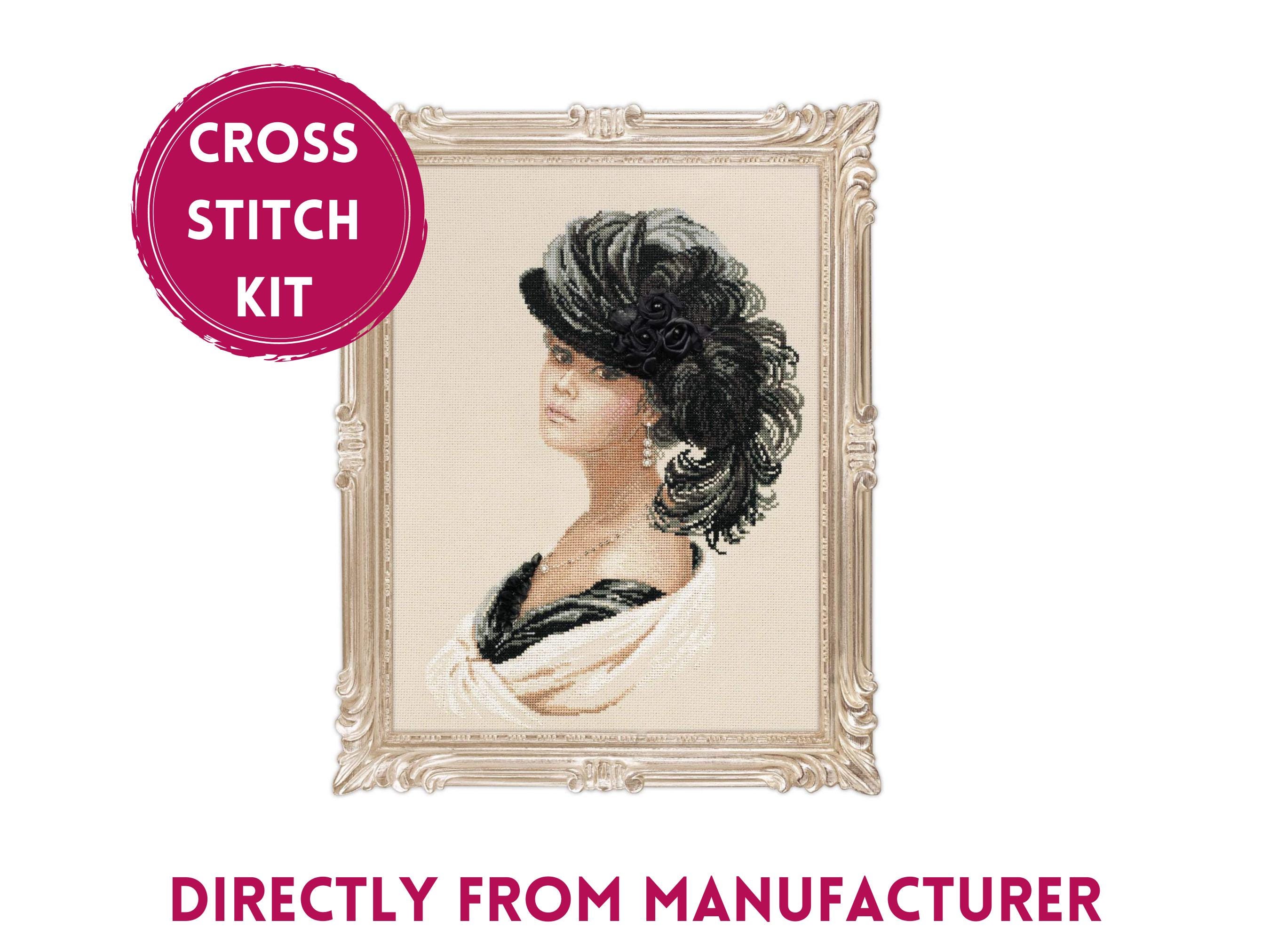 RIOLIS PREMIUM Counted Cross Stitch Kit 100/027 Velvet Evening ...