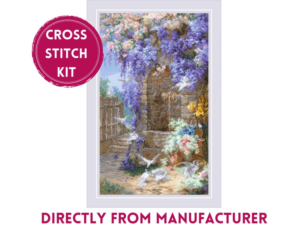RIOLIS Counted Cross Stich Kit 2279 Spring After E. Bidou's Painting ...
