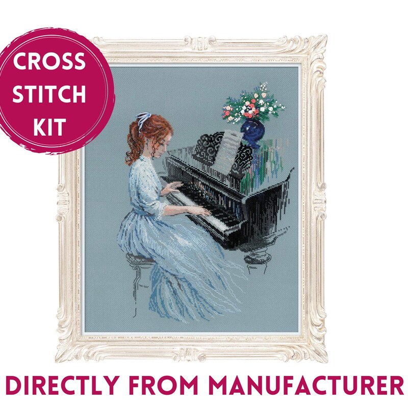 Piano Cross Stitch - Etsy